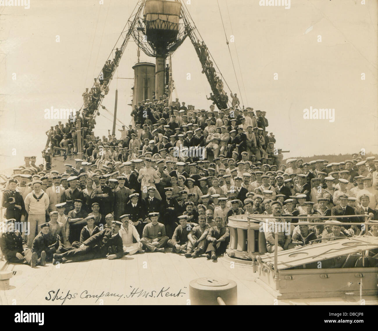 Hms kent hi-res stock photography and images - Alamy