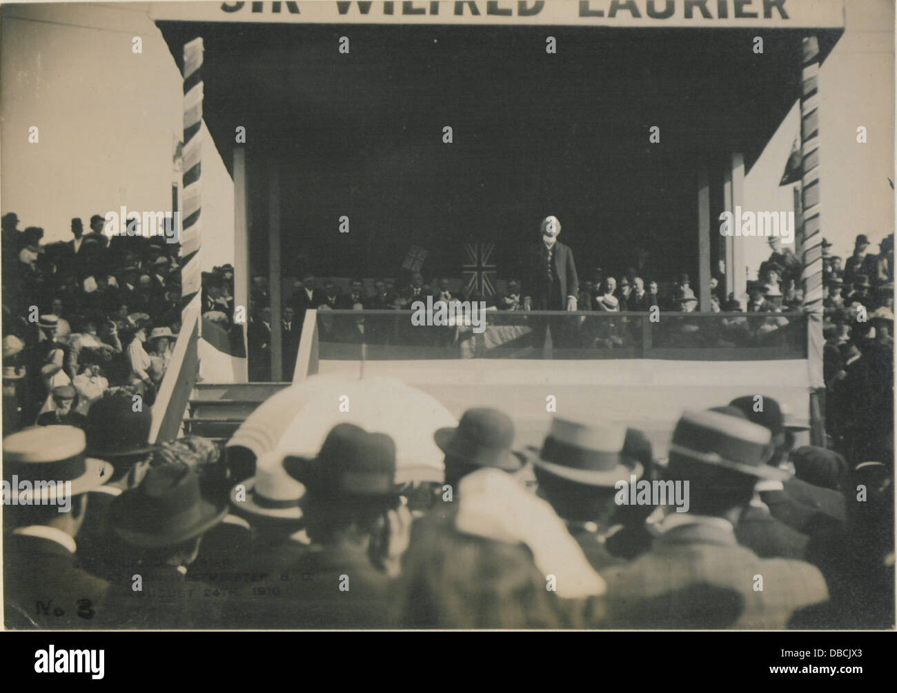 Sir Wilfrid Laurier, Canada's 7th Prime Minister, is photographed ...