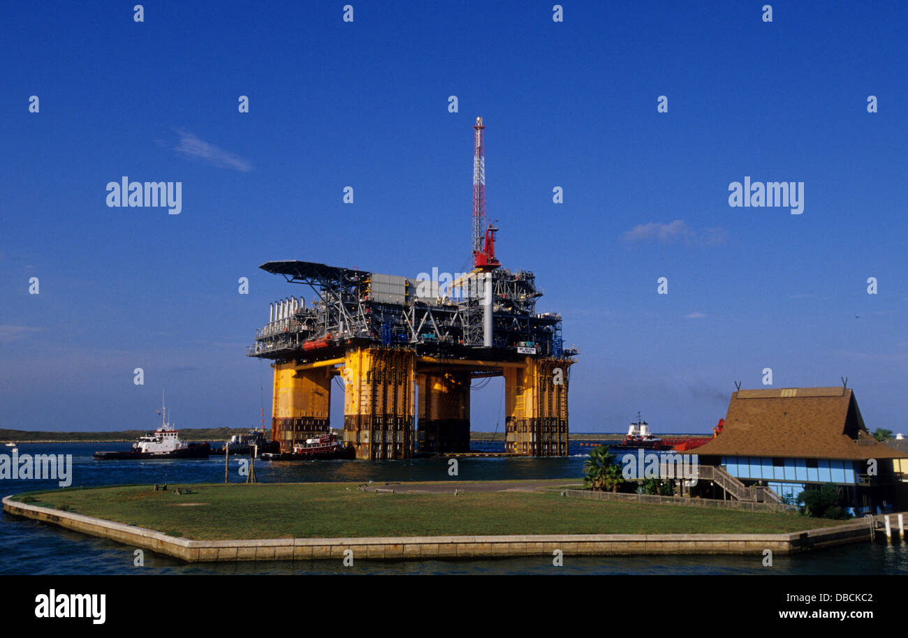 Texas Gulf Coast And Oil Rig High Resolution Stock Photography and ...