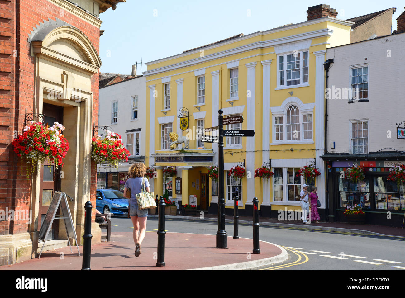 High Street, Upton-upon-Severn, Worcestershire, England, United Kingdom ...