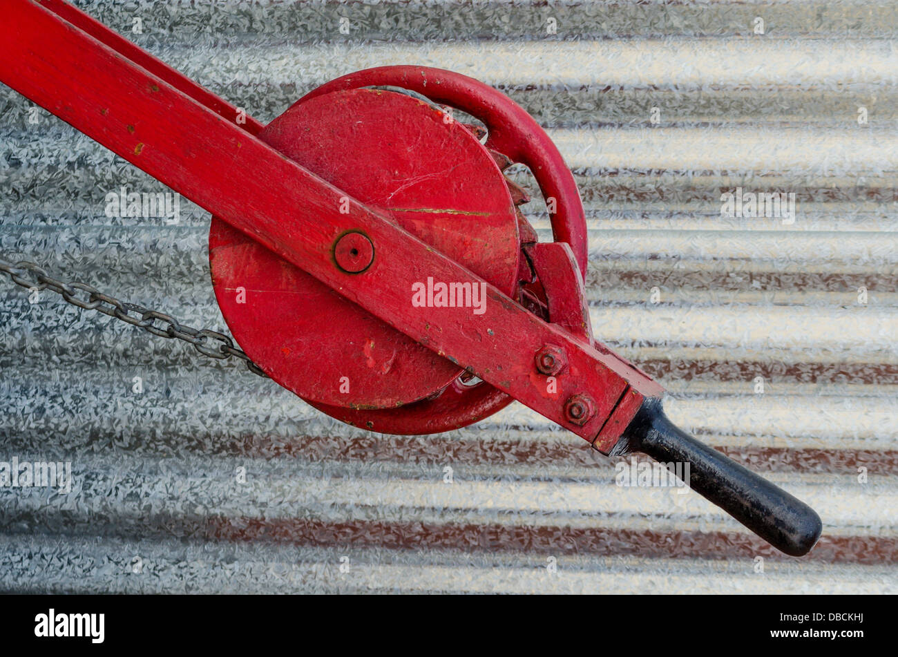 Hand winch hi-res stock photography and images - Alamy