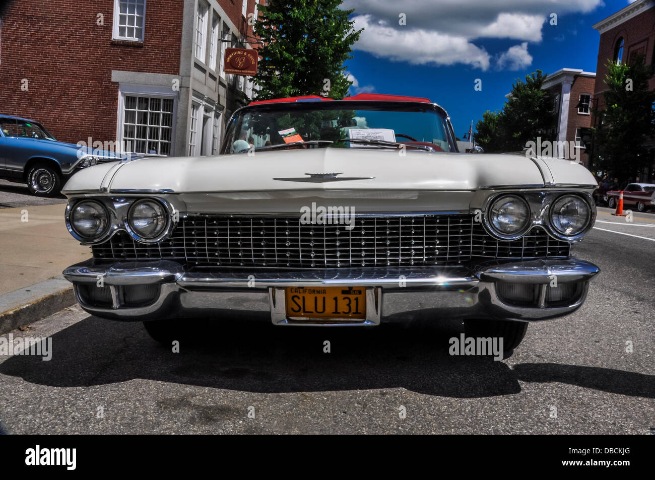 Saco, Maine, USA. 27th July 2013. old american car in a annual ...