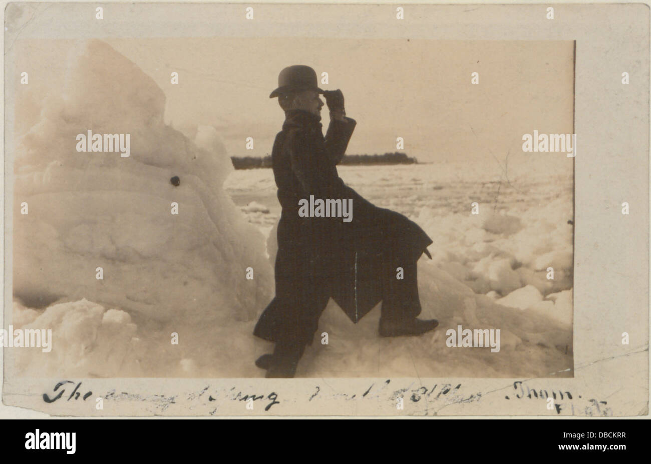 The coming of spring, mouth of St Clair (HS85-10-17582 Stock Photo - Alamy