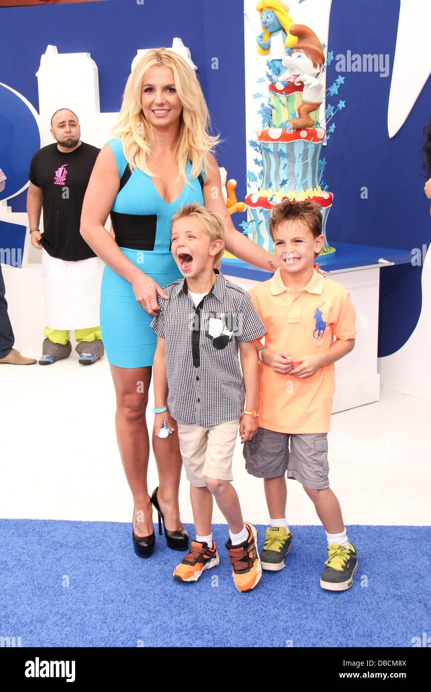 Los Angeles, CA. 28th July, 2013. Sean Federline, Jayden James ...