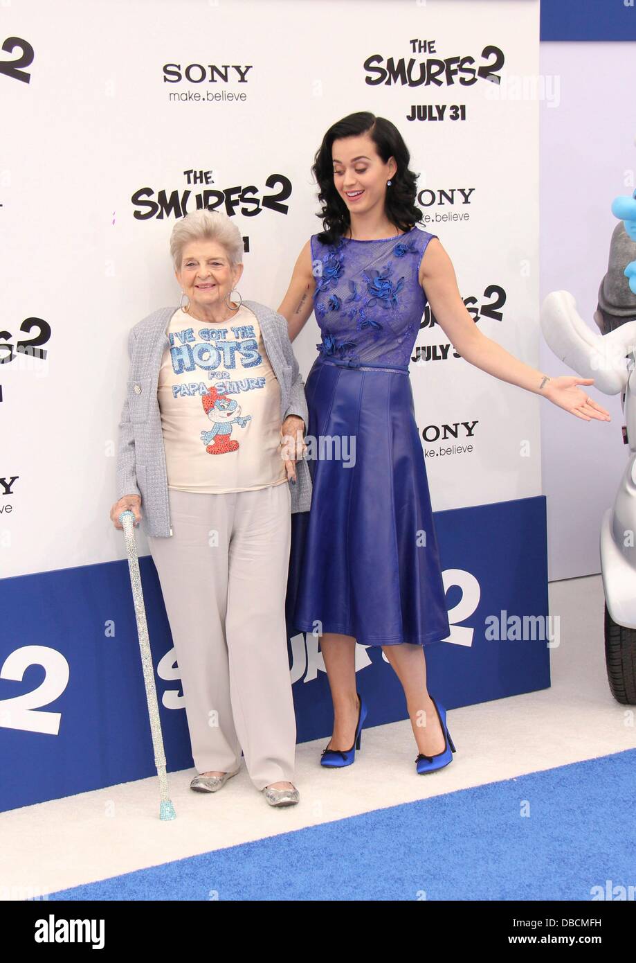 Los Angeles, CA. 28th July, 2013. Ann Hudson, Katy Perry at arrivals ...