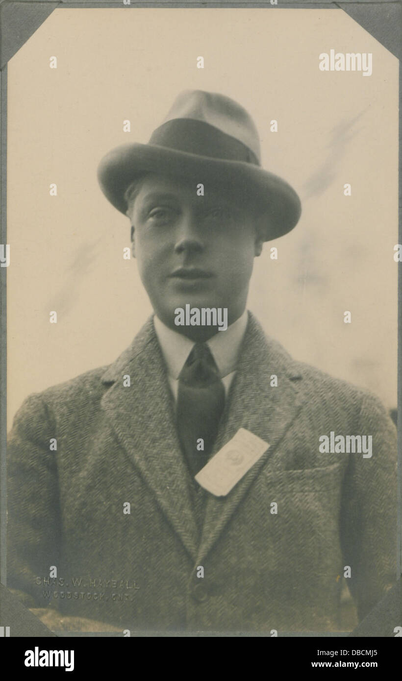 A historical photograph titled 'The Prince of Good Fellows', depicting ...