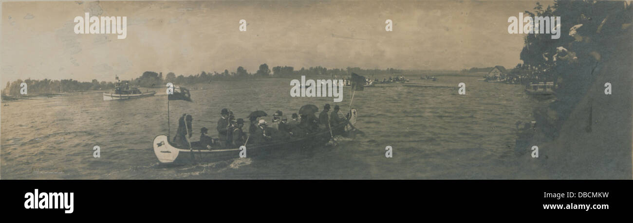 This image showcases a royal canoe, a traditional vessel used by ...