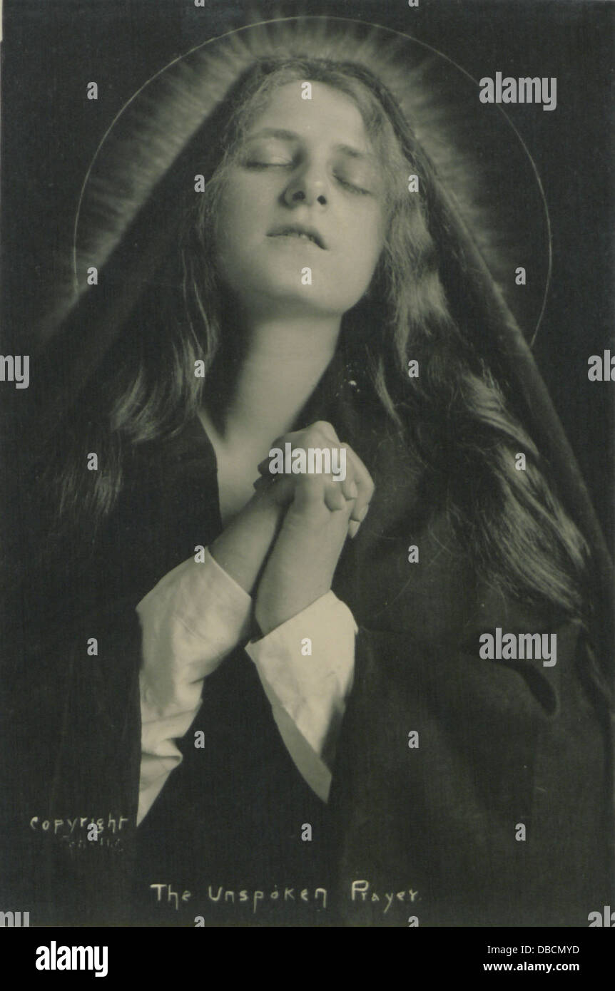 The Unspoken prayer (HS85-10-31930 Stock Photo - Alamy