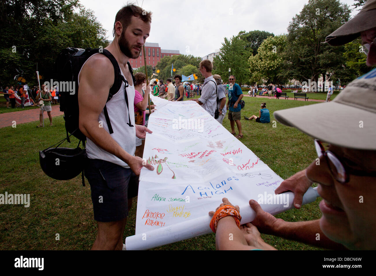 Climate change banner sign banners signs hi-res stock photography and ...
