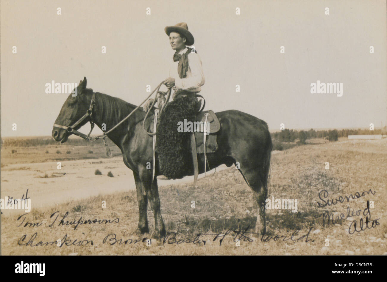Bronco buster hi-res stock photography and images - Alamy