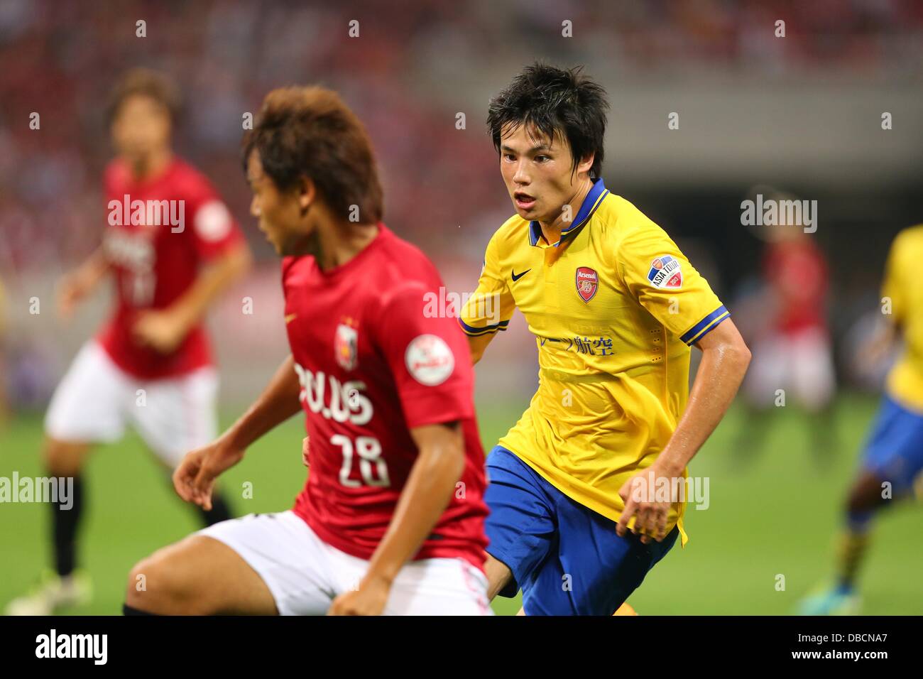 Ryo Miyaichi (Arsenal), JULY 26, 2013 - Football / Soccer : The Saitama ...