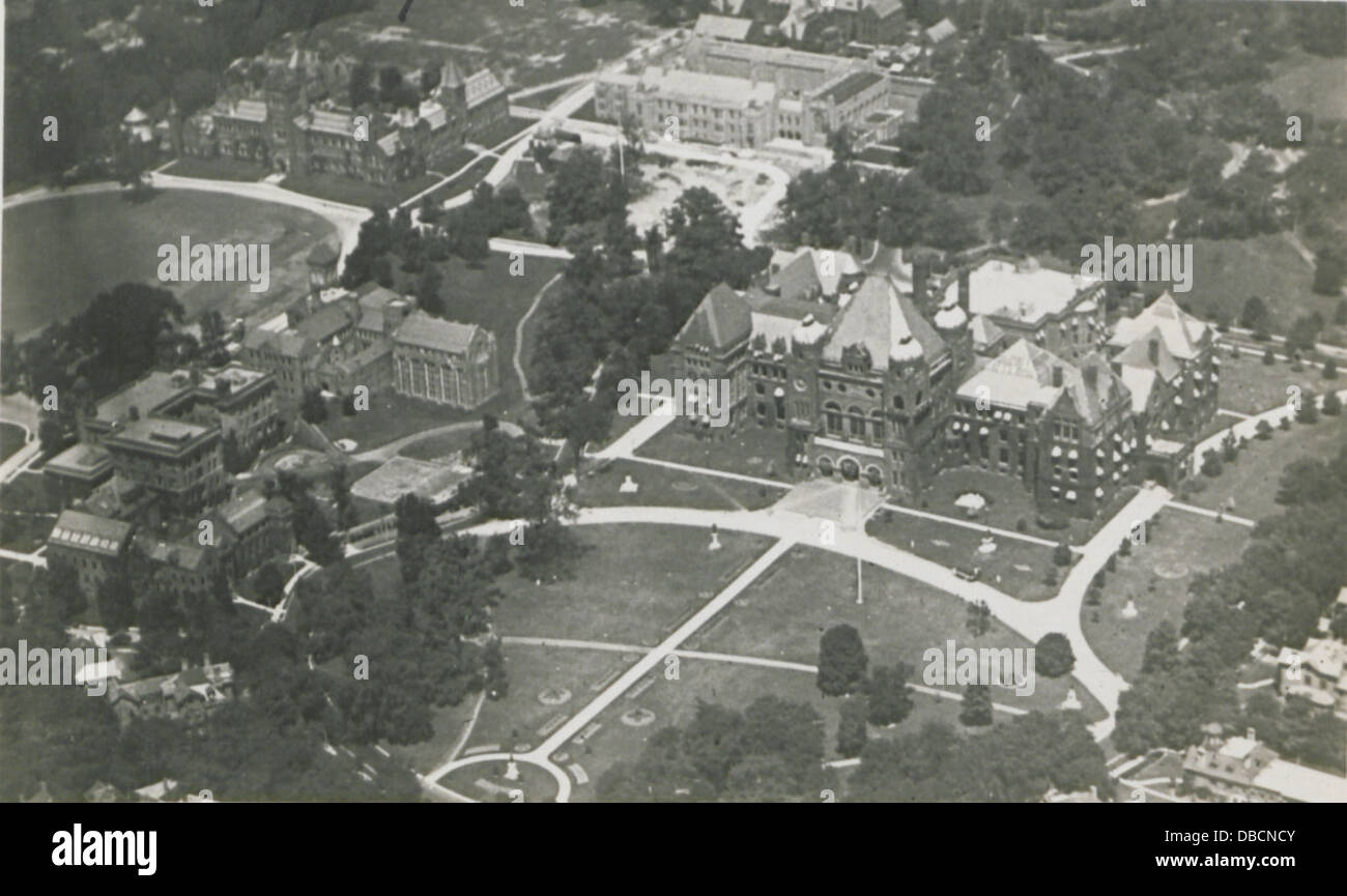An aerial photograph of Toronto, capturing the city's layout and ...