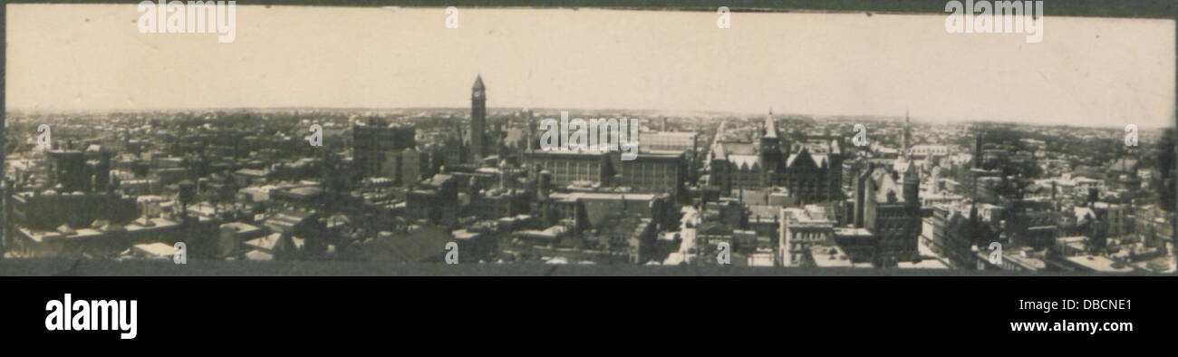 A view of Toronto from the Trader's Bank Building, showcasing the city ...