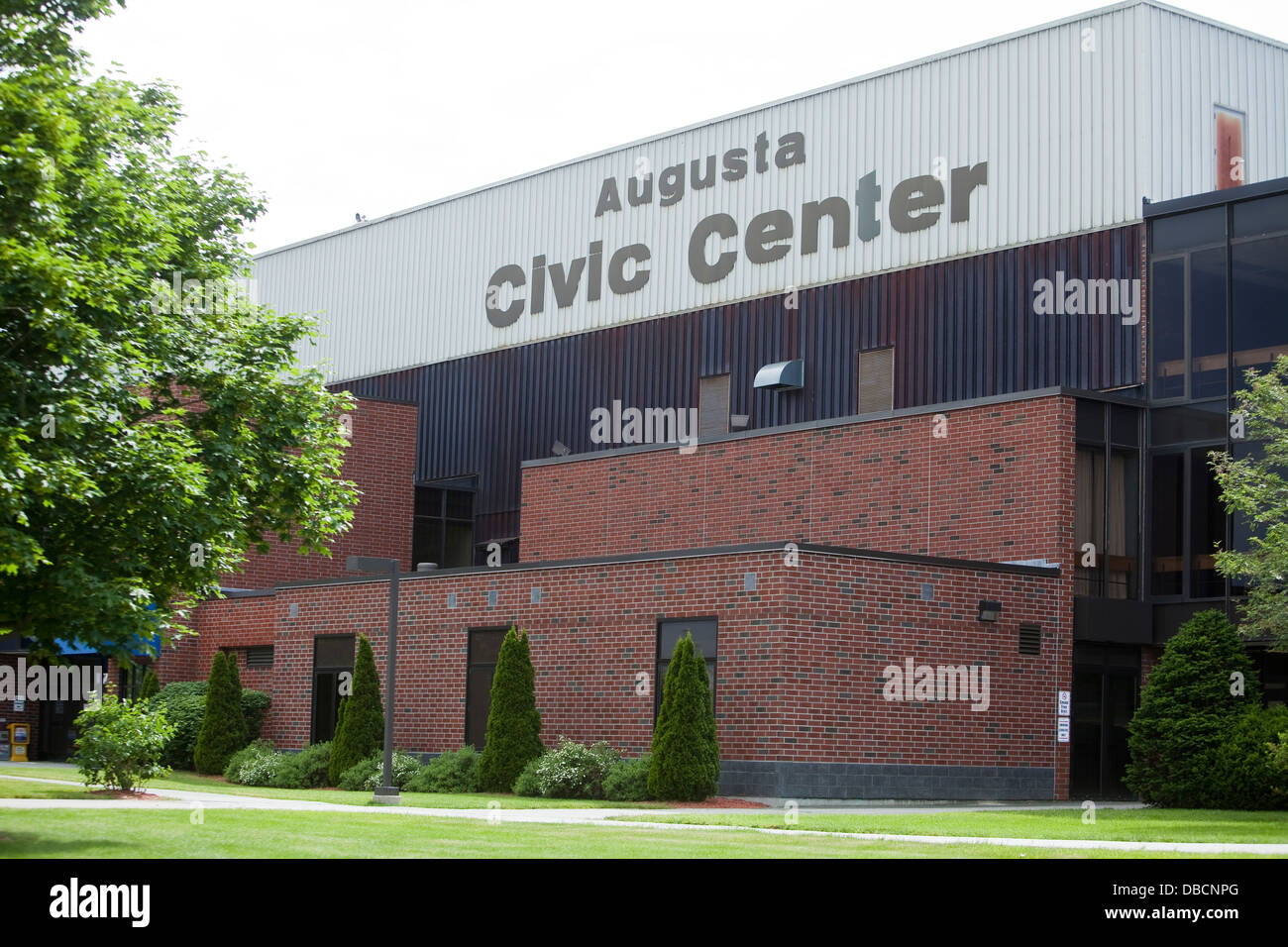 Augusta Civic Center is picture in Augusta, Maine Stock Photo - Alamy
