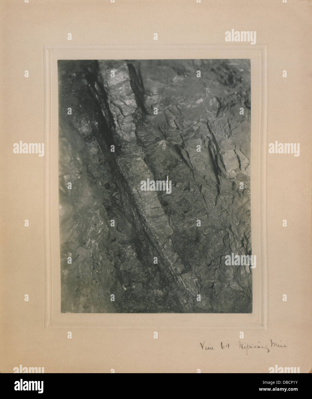 This image depicts Vein 64, a mining site in the Nipissing Mine ...