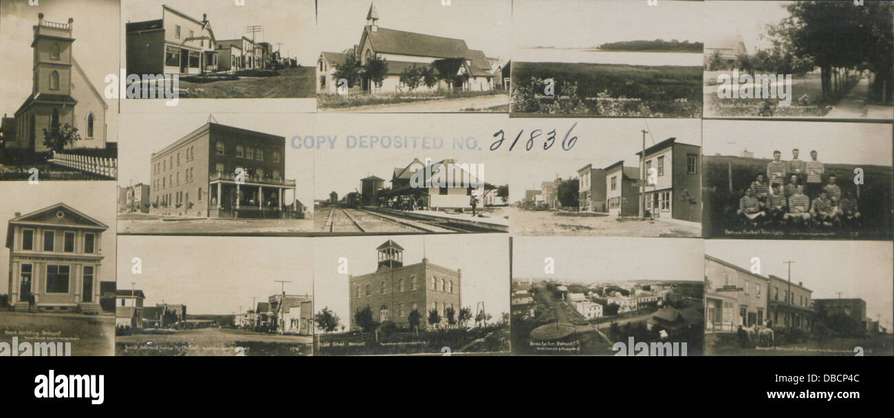 This collection of images showcases views of Belmont, Manitoba ...