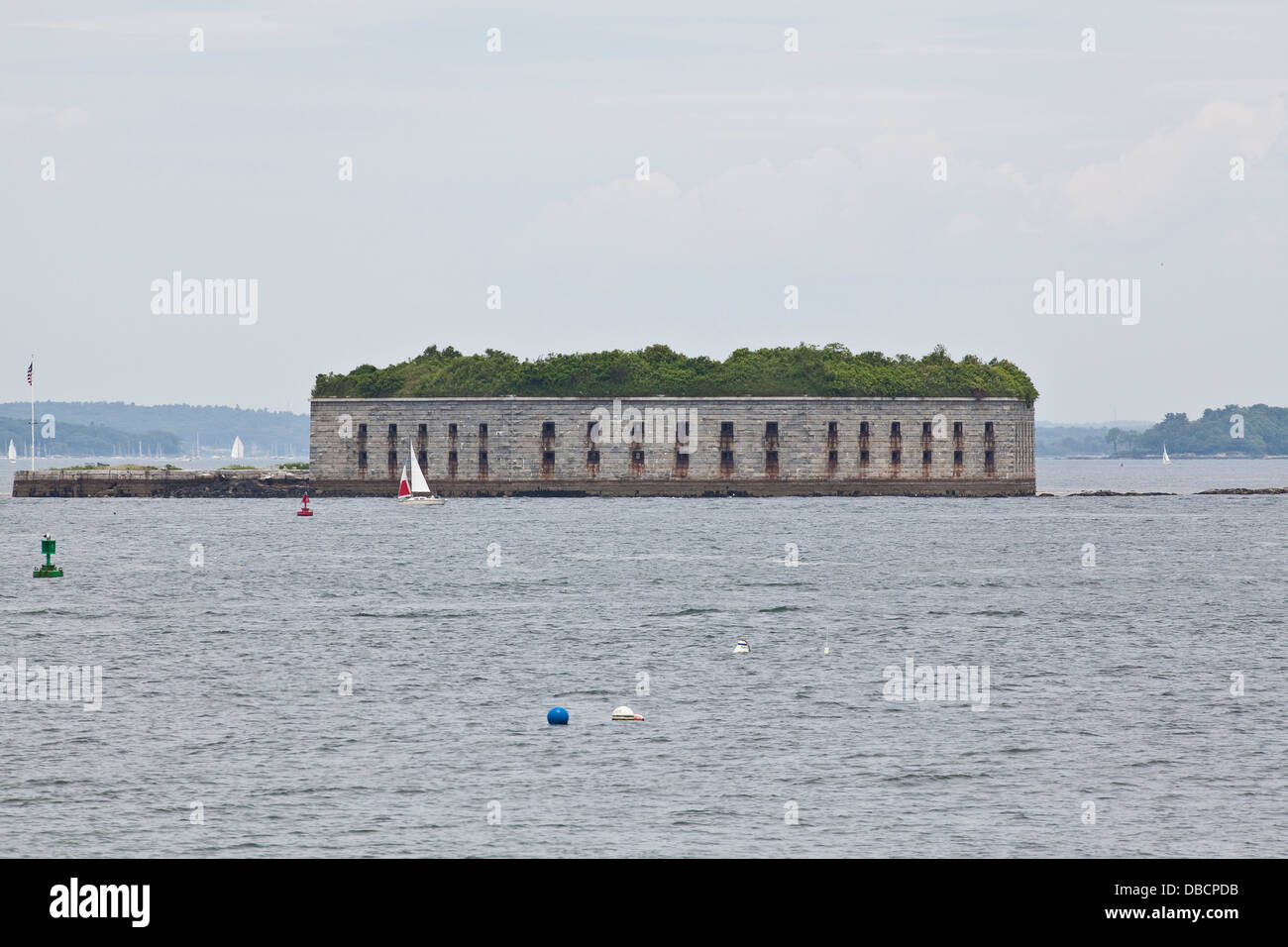 Fort Gorges is pictured in Portland, Maine Stock Photo - Alamy