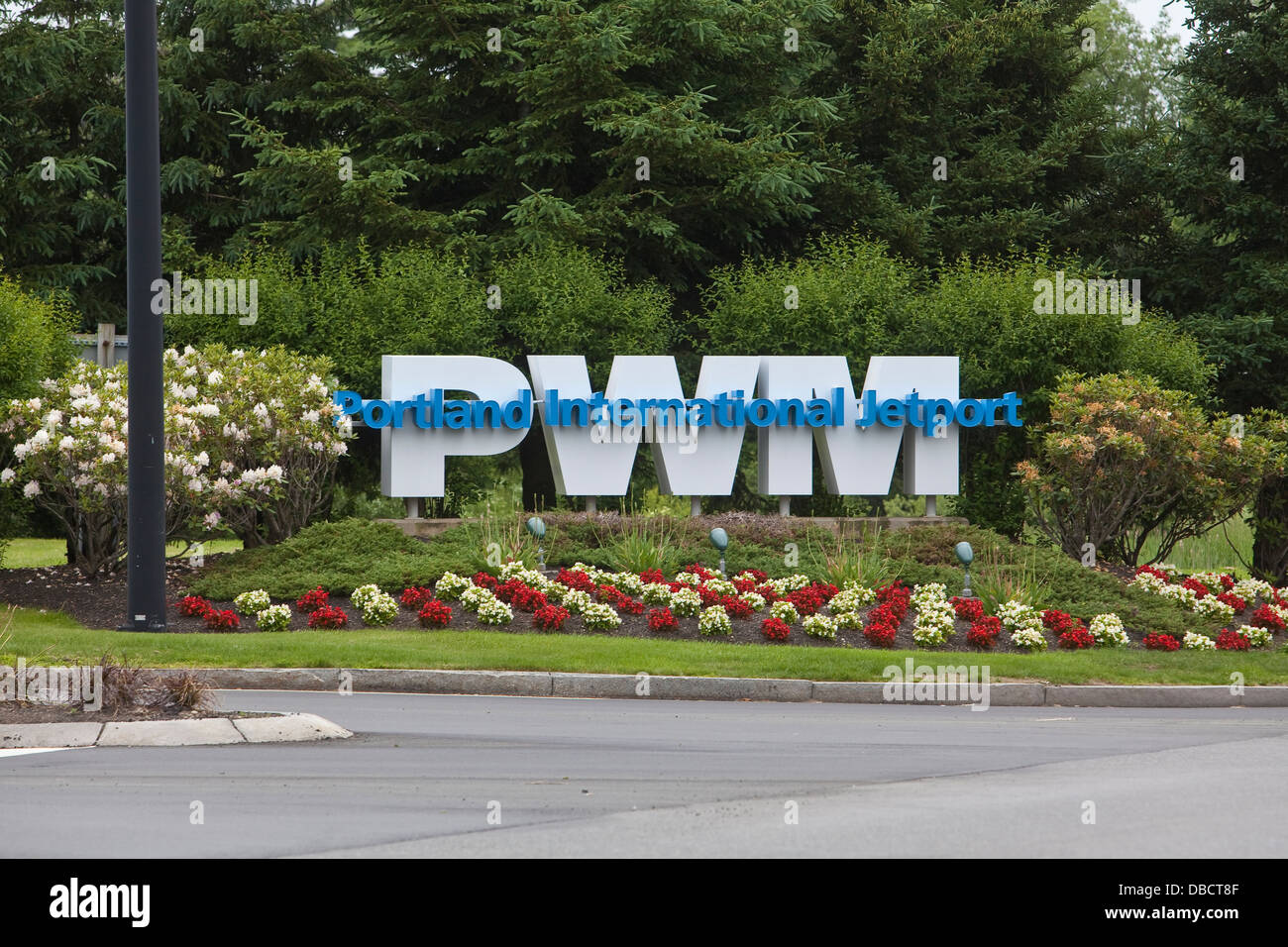 Portland International Jetport is pictured in Portland, Maine Stock ...