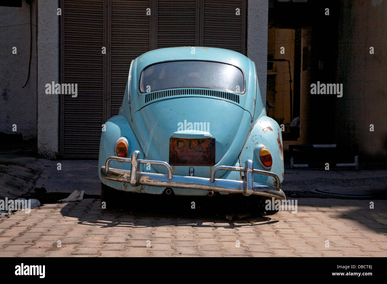 VW beetle in India Stock Photo - Alamy