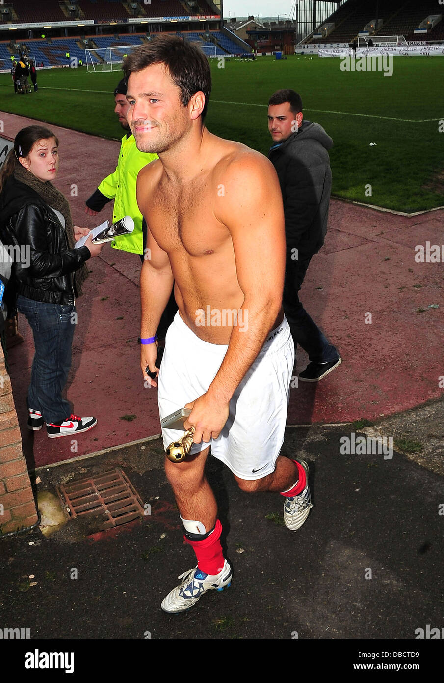 Mark Wright The Celebrity Soccer Six tournament held at Turf Moor ...