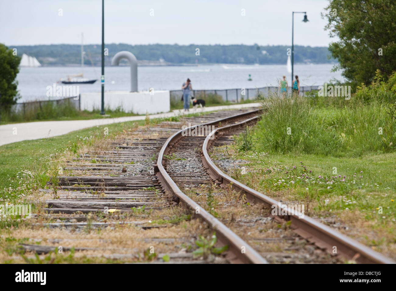 The Portland Narrow Gauge railroad is pictured in Portland, Maine Stock ...