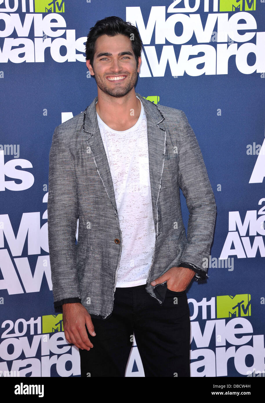 Tyler Hoechlin 2011 MTV Movie Awards at the Gibson Amphitheatre ...