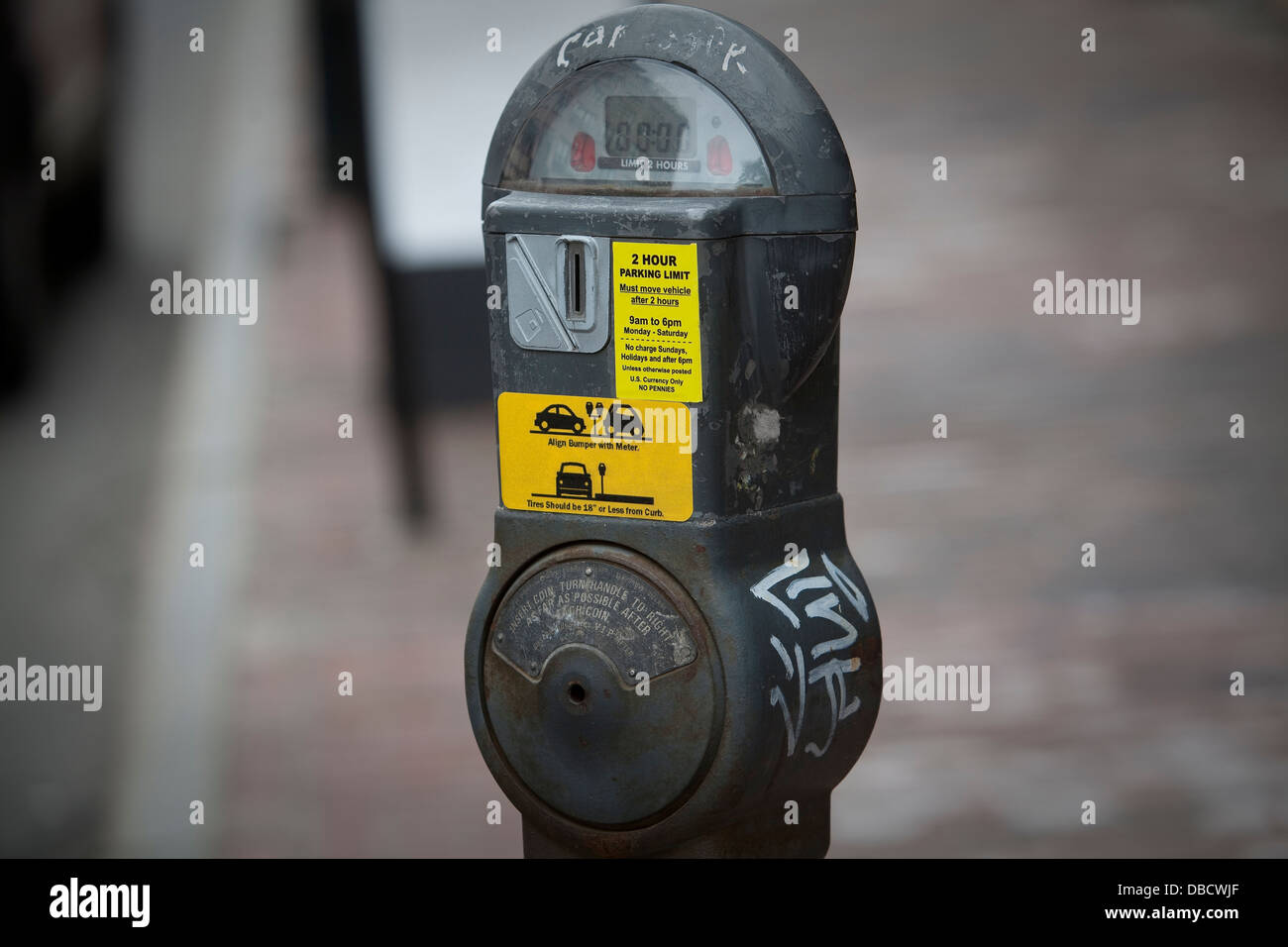 Street meter parking hi-res stock photography and images - Alamy