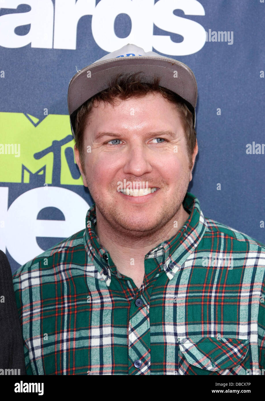 Nick Swardson 2011 MTV Movie Awards - Arrival held at the Gibson ...
