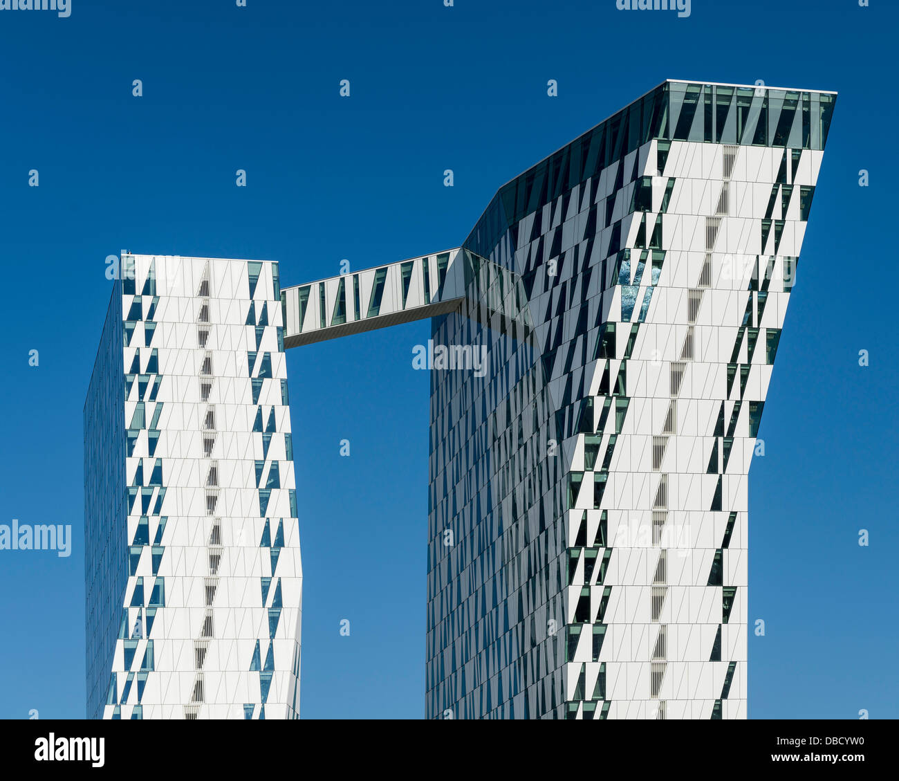 Bella Sky Hotel, Copenhagen, Denmark. Architect: 3XN, 2011 Stock Photo ...