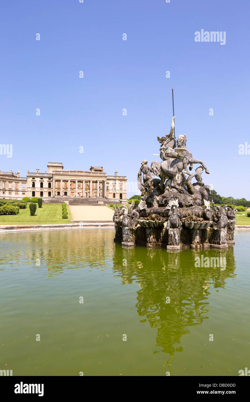 Witley Court and the Perseus and Andromeda fountain, Worcestershire ...