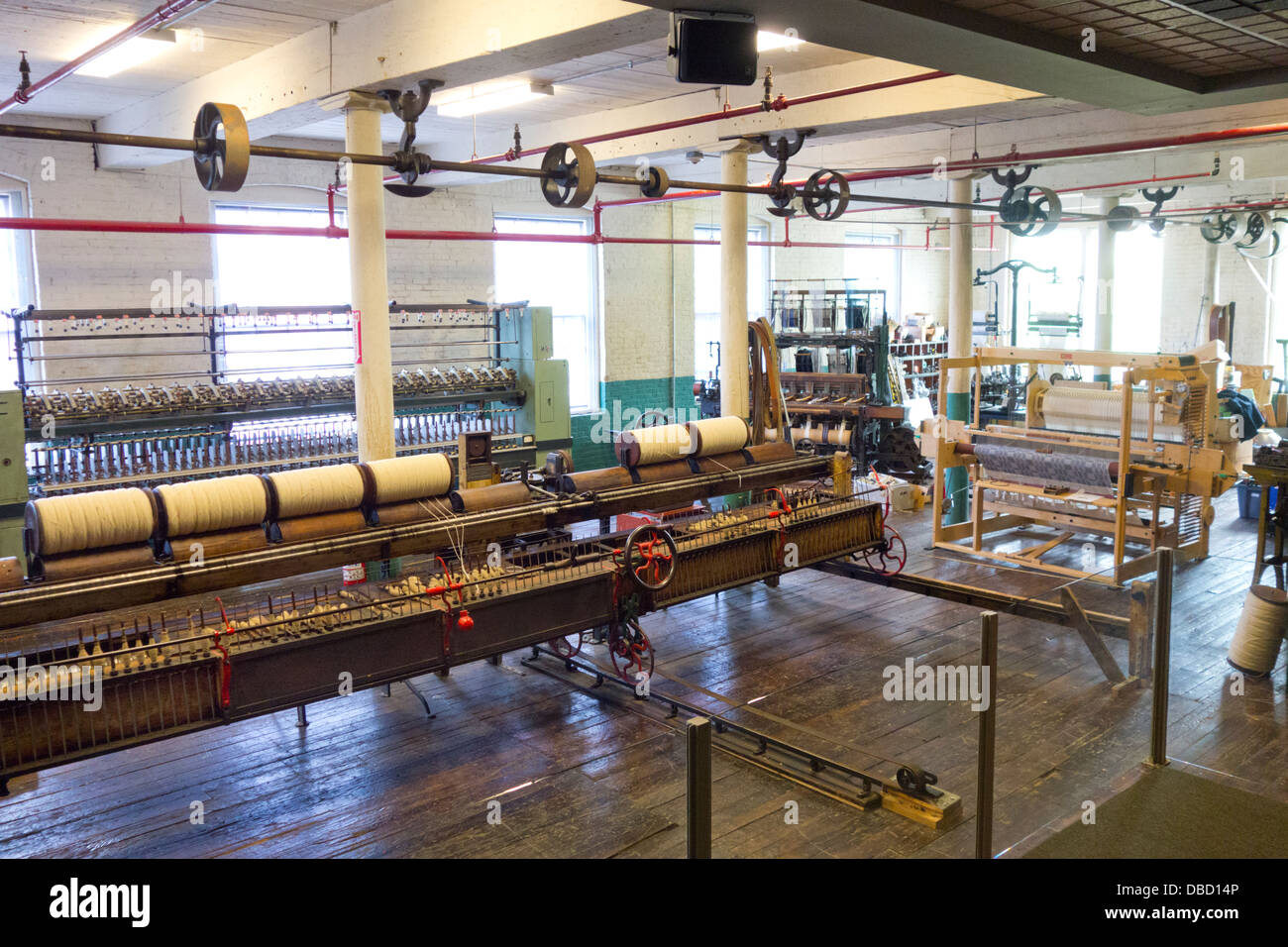 American Textile History Museum in Lowell MA Stock Photo - Alamy