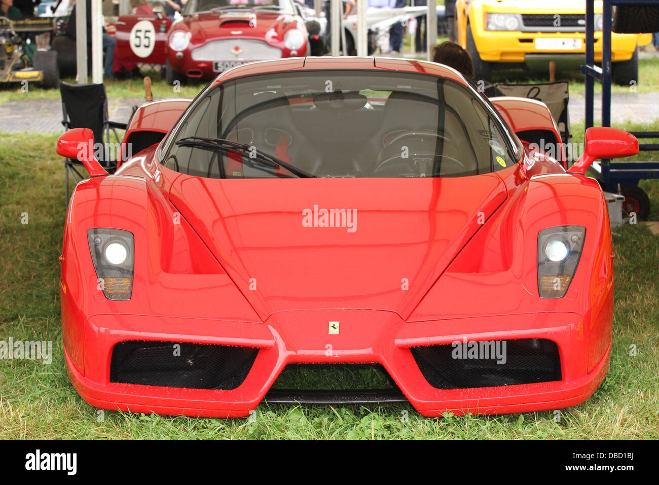 Chris Evans Car Fest Stock Photo - Alamy