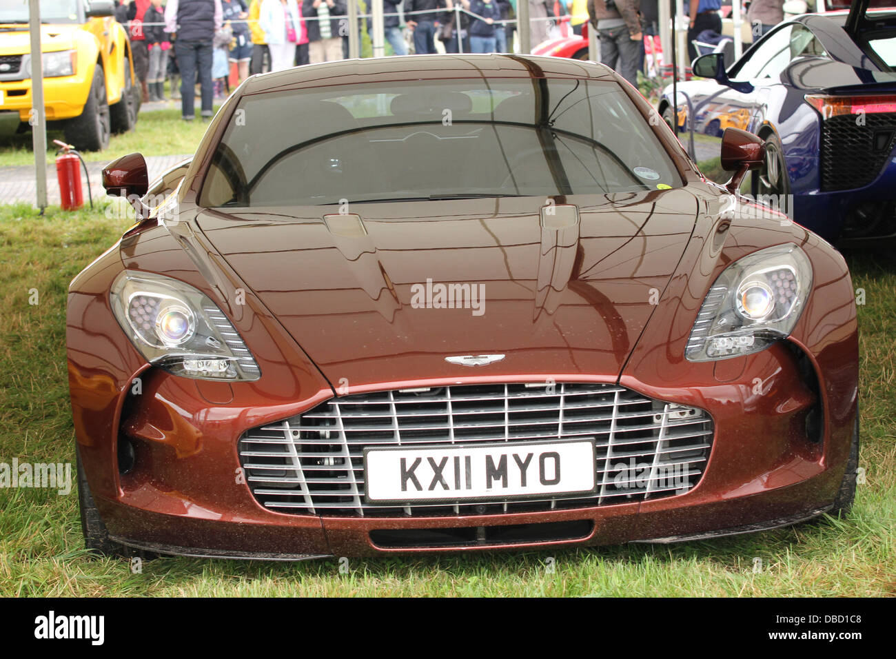 Chris Evans Car Fest Stock Photo - Alamy