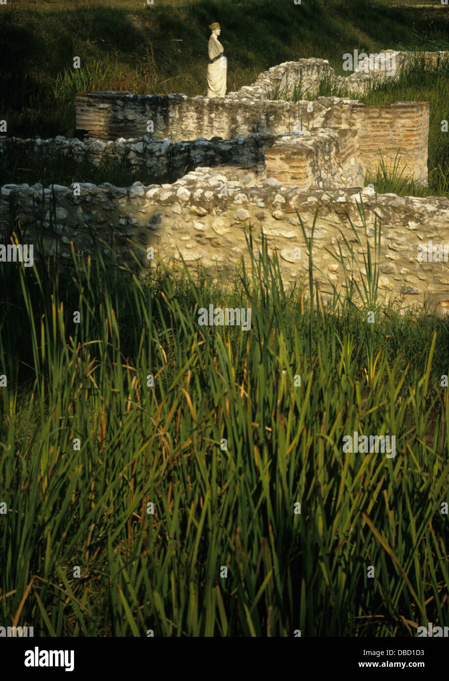 Archaeological Museum of Dion. Zeus was honored at the ancient city of ...