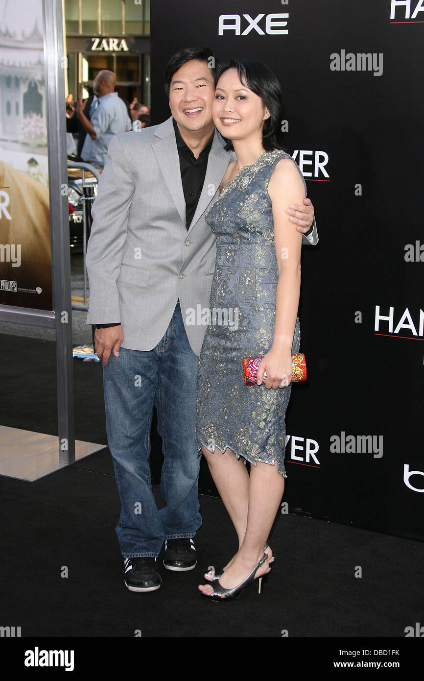 Ken Jeong and wife Tran Ho Los Angeles Premiere of "The Hangover Part ...