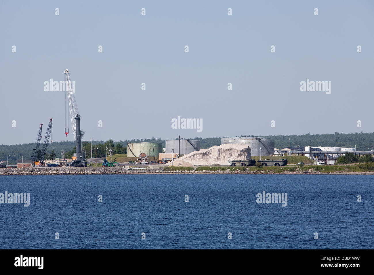 Sprague Energy Terminal at Mack Point is pictured in Searsport, Maine ...