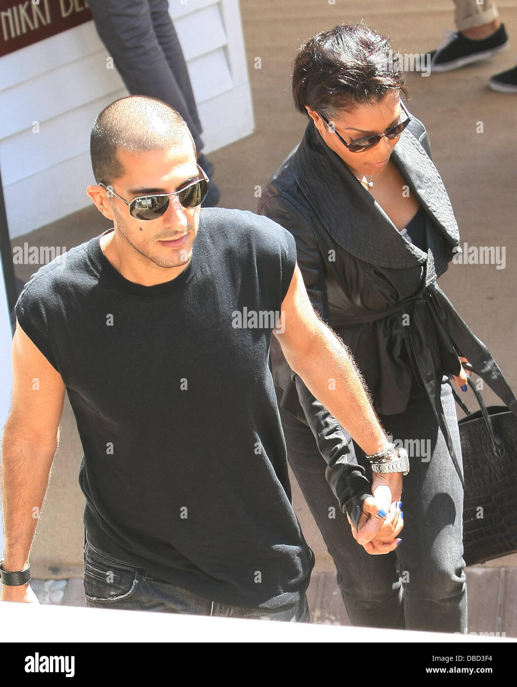 Janet Jackson and boyfriend Wissam Al Mana out and about during the ...