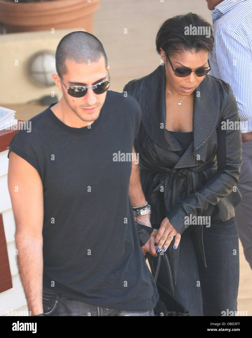Janet Jackson and boyfriend Wissam Al Mana out and about during the ...