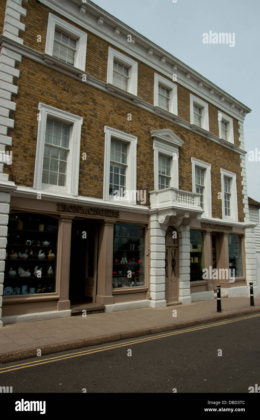 Rye east Sussex coastal cinque port ancient medieval town Stock Photo ...