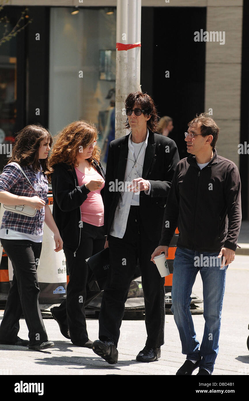 Ric Ocasek takes a walk through Toronto Toronto, Canada - 20.05.11 ...