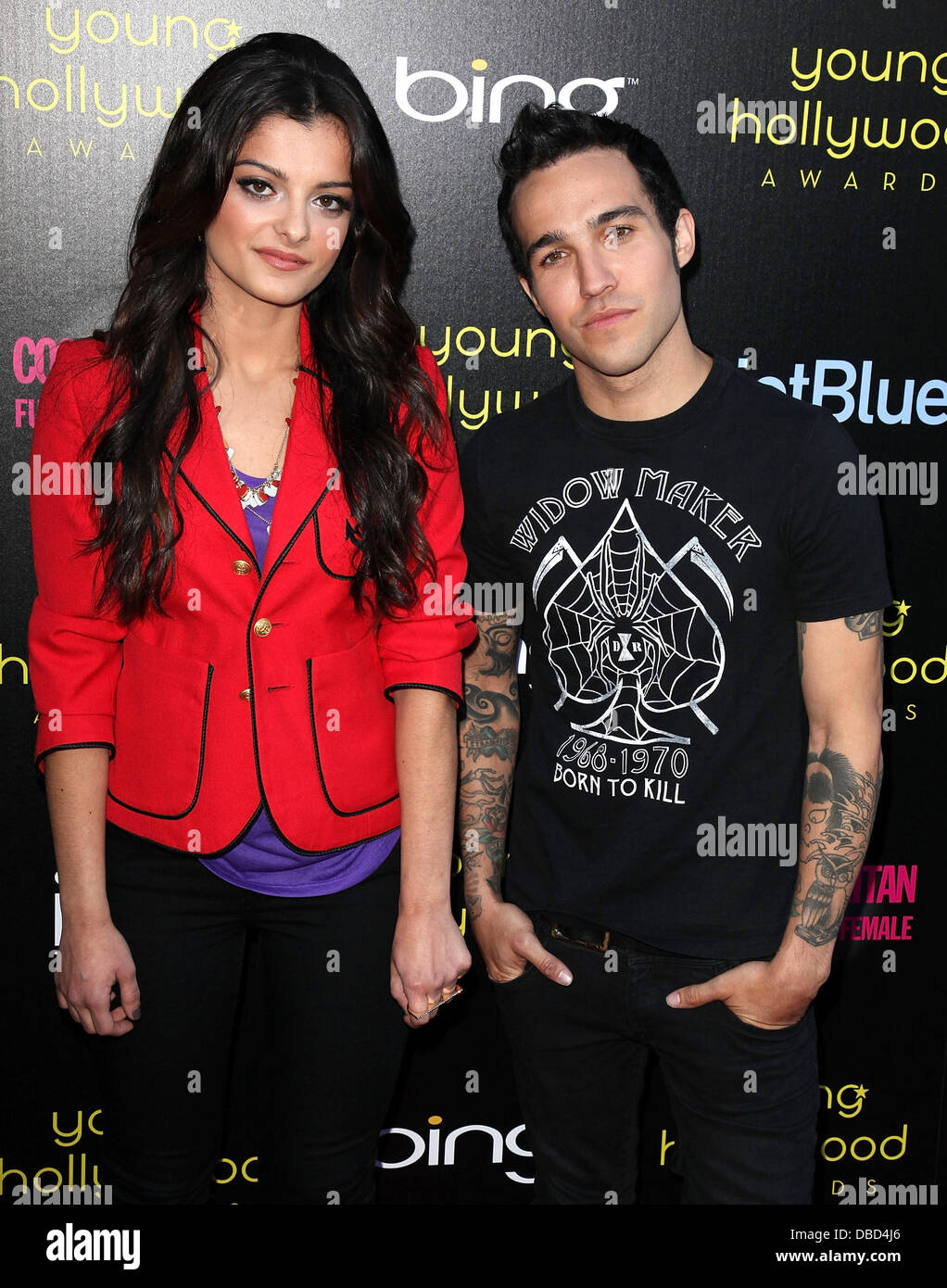 Singer Bebe Rex and musician Peter Wentz The 13th Annual Young ...