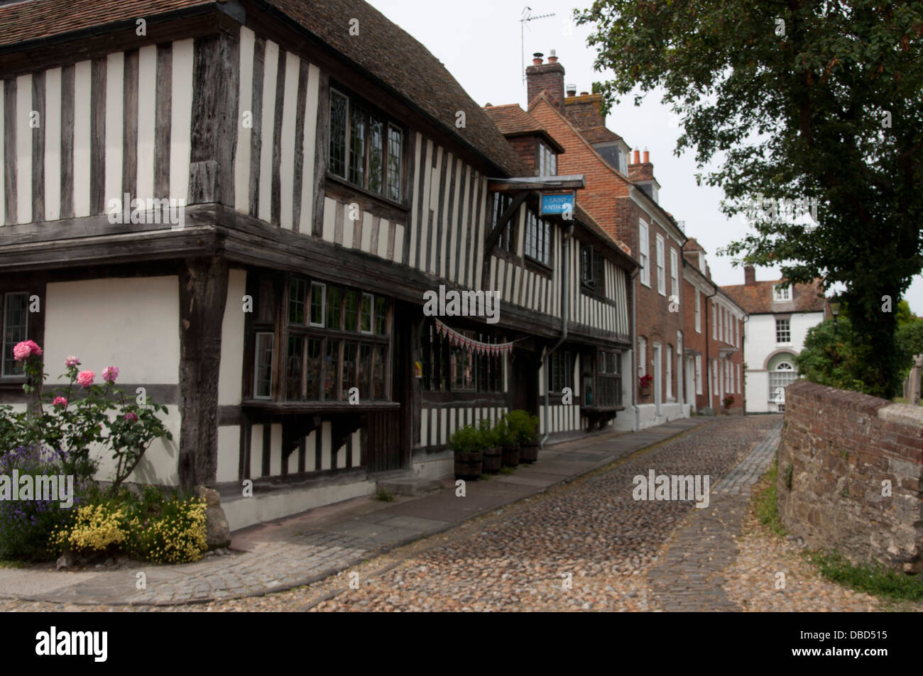 Rye east Sussex coastal cinque port ancient medieval town Stock Photo ...