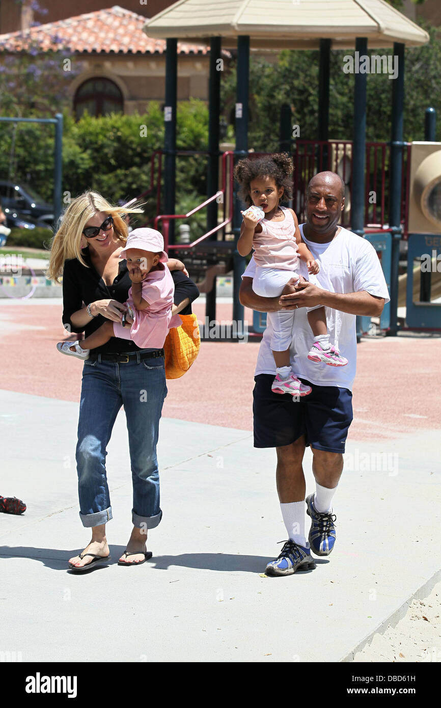 Byron Allen Wife Jennifer Lucas High Resolution Stock Photography and ...