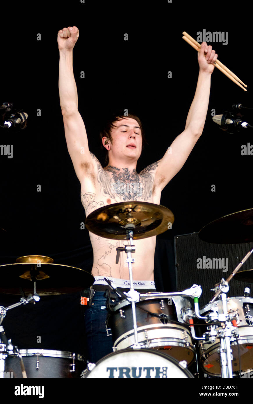 Asking Alexandria Rock On The Range 2011 at Crew Stadium - Day 1 ...