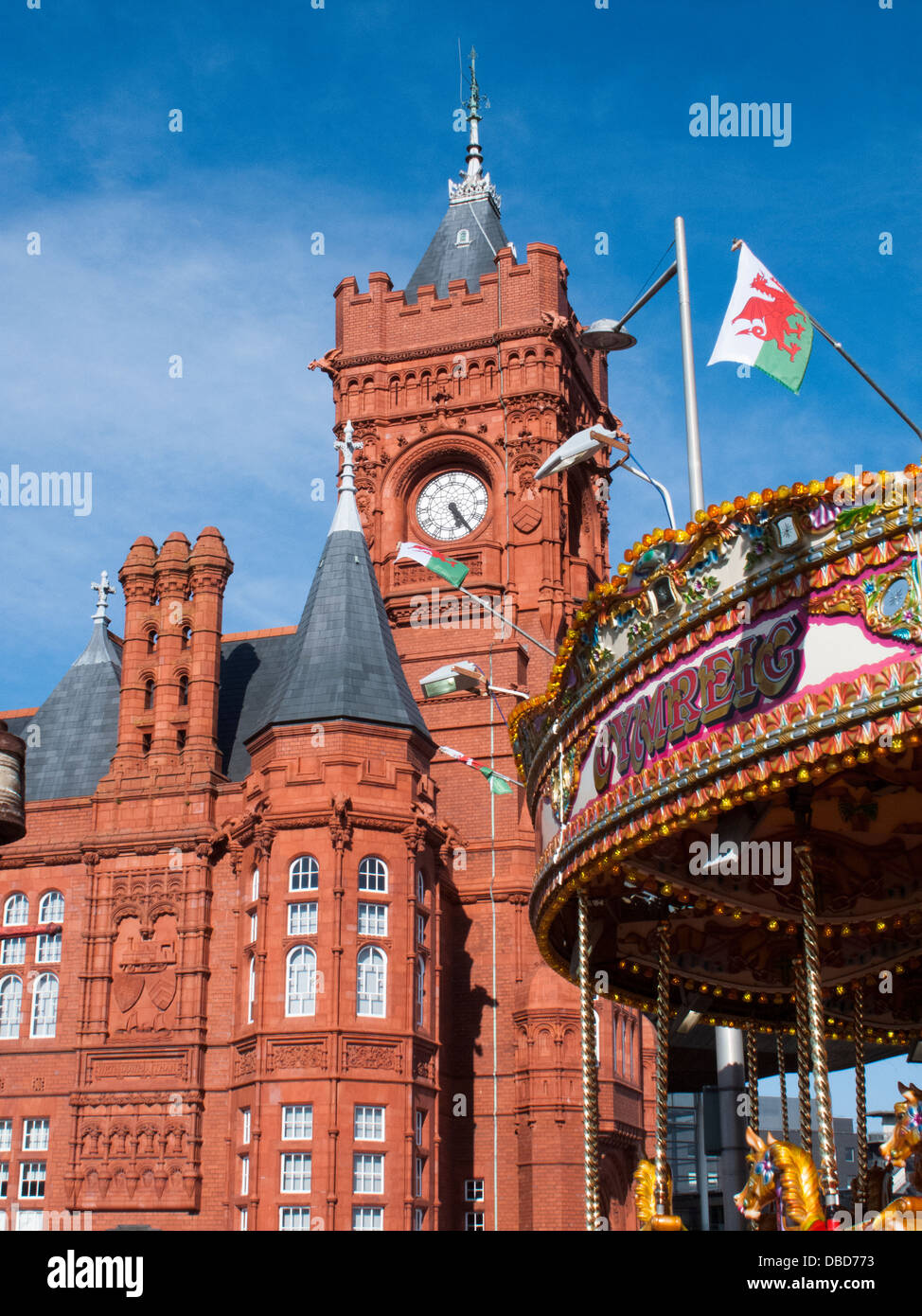 Pierhead Building Cardiff Bay Stock Photo - Alamy