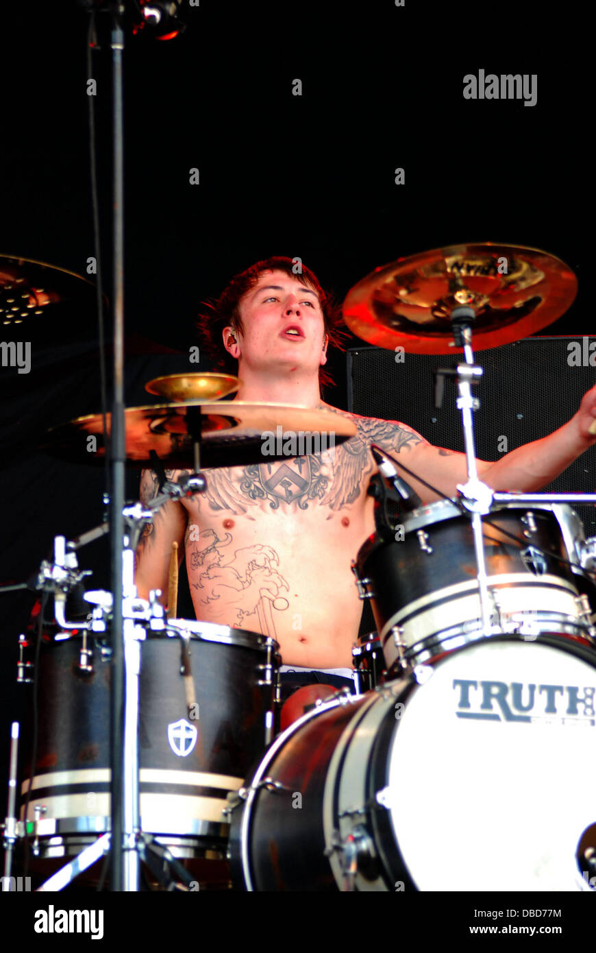 Asking Alexandria Rock On The Range 2011 at Crew Stadium - Day 1 ...