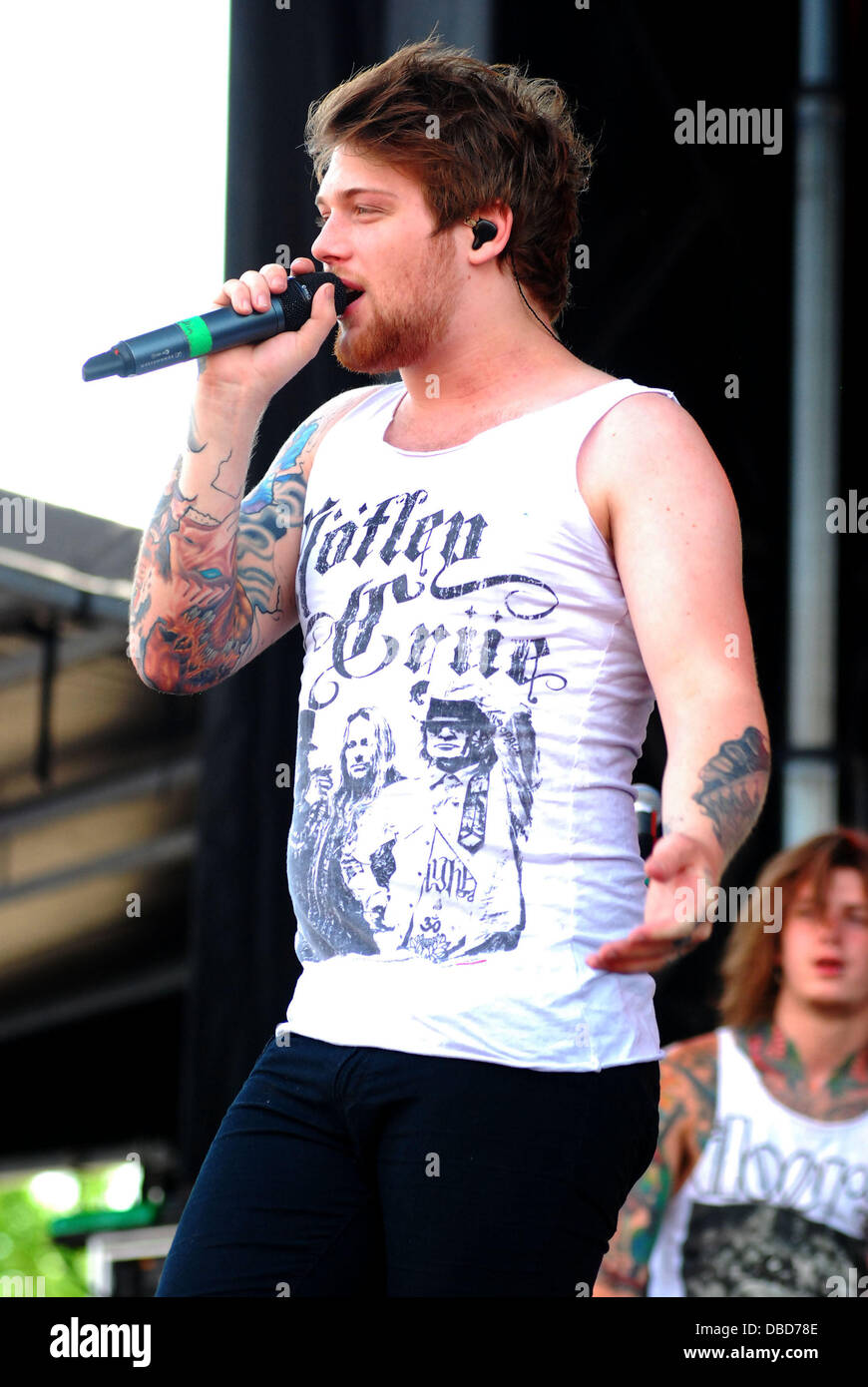 Asking Alexandria Rock On The Range 2011 at Crew Stadium - Day 1 ...