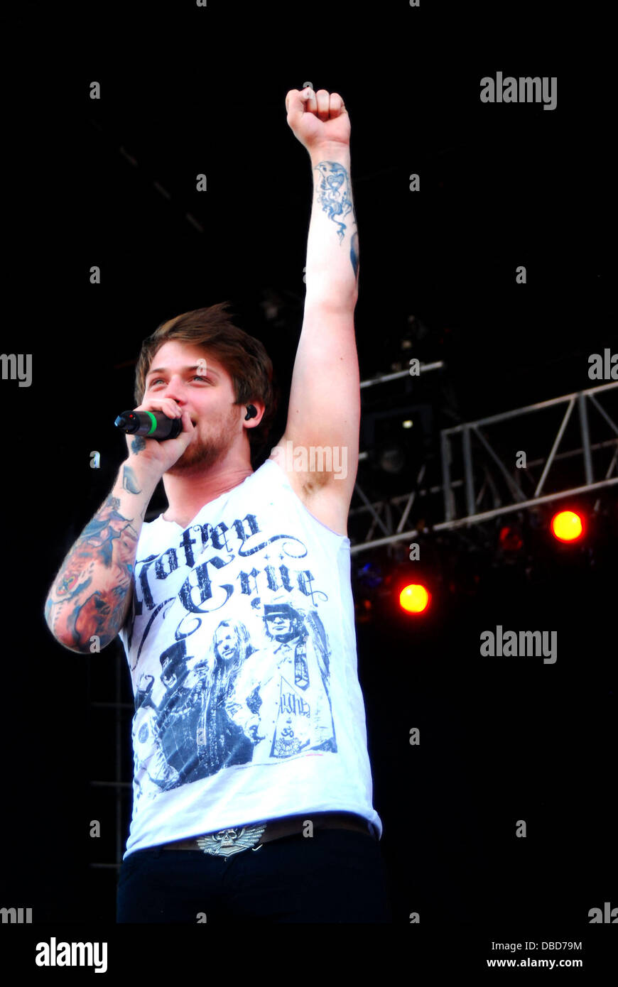 Asking Alexandria Rock On The Range 2011 at Crew Stadium - Day 1 ...