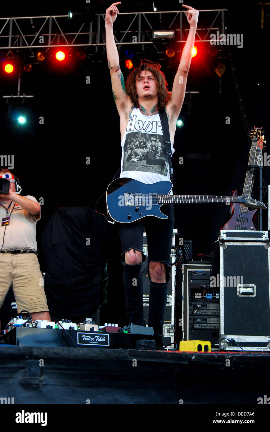 Asking Alexandria Rock On The Range 2011 at Crew Stadium - Day 1 ...