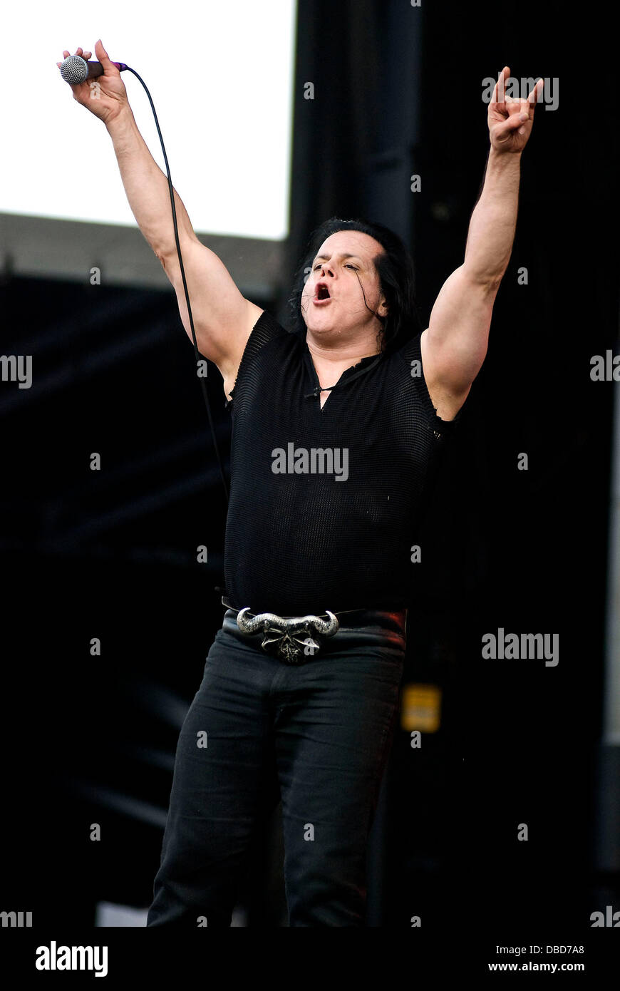 Glen Danzig Rock On The Range 2011 at Crew Stadium - Day 1 Columbus ...